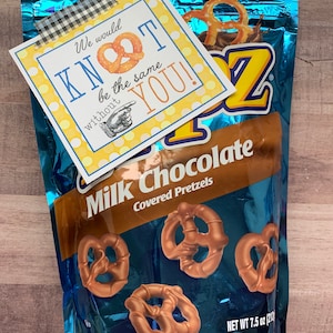INSTANT DOWNLOAD Pretzel Appreciation Printables Flipz Thank You School ...