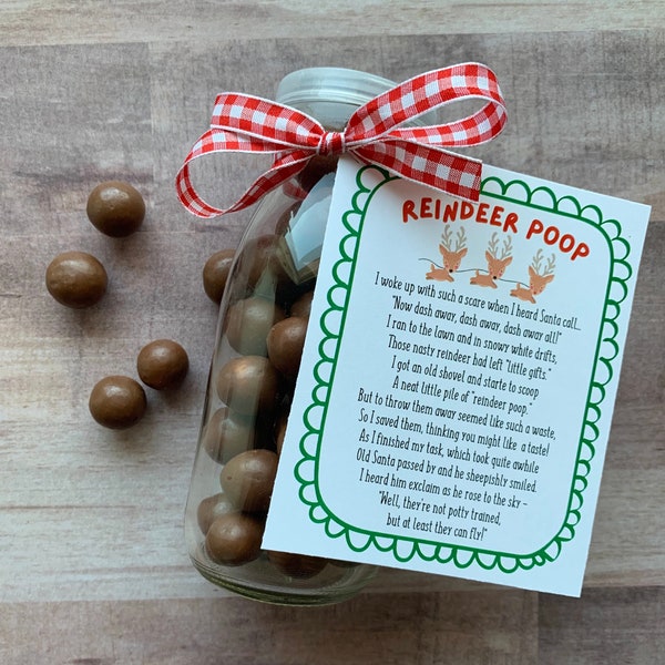 Reindeer Poop - Etsy