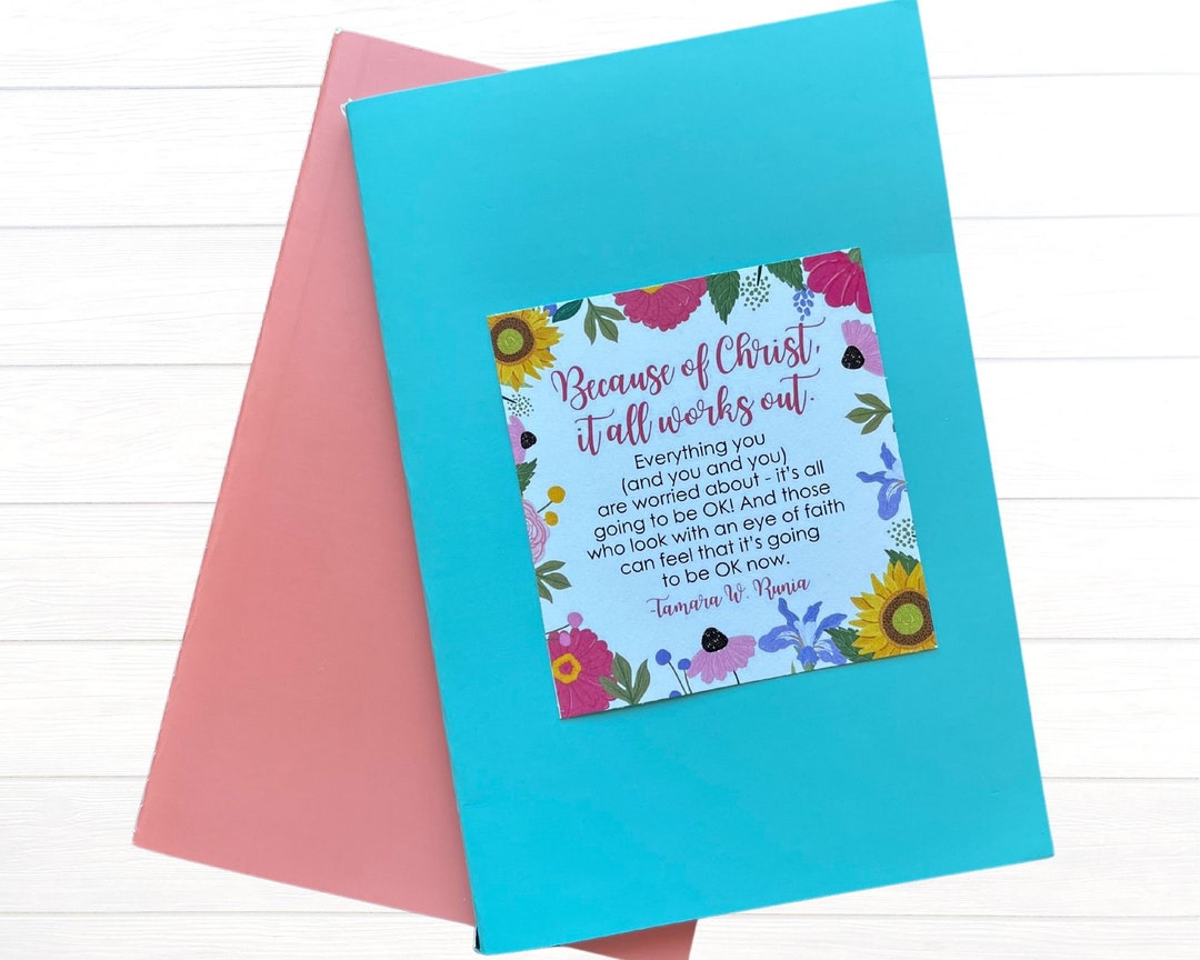 INSTANT DOWNLOAD Because of Christ Tamara Runia Handouts Relief Society ...