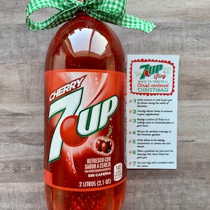 INSTANT DOWNLOAD 7 UP Christmas Printables Christ Centered Tags Acts of ...