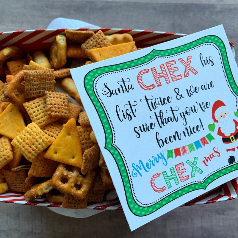 Chex Mix Tags - Etsy