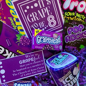 Baptism Prinatables for Candy INSTANT DOWNLOAD LDS Gifts Great to Be ...