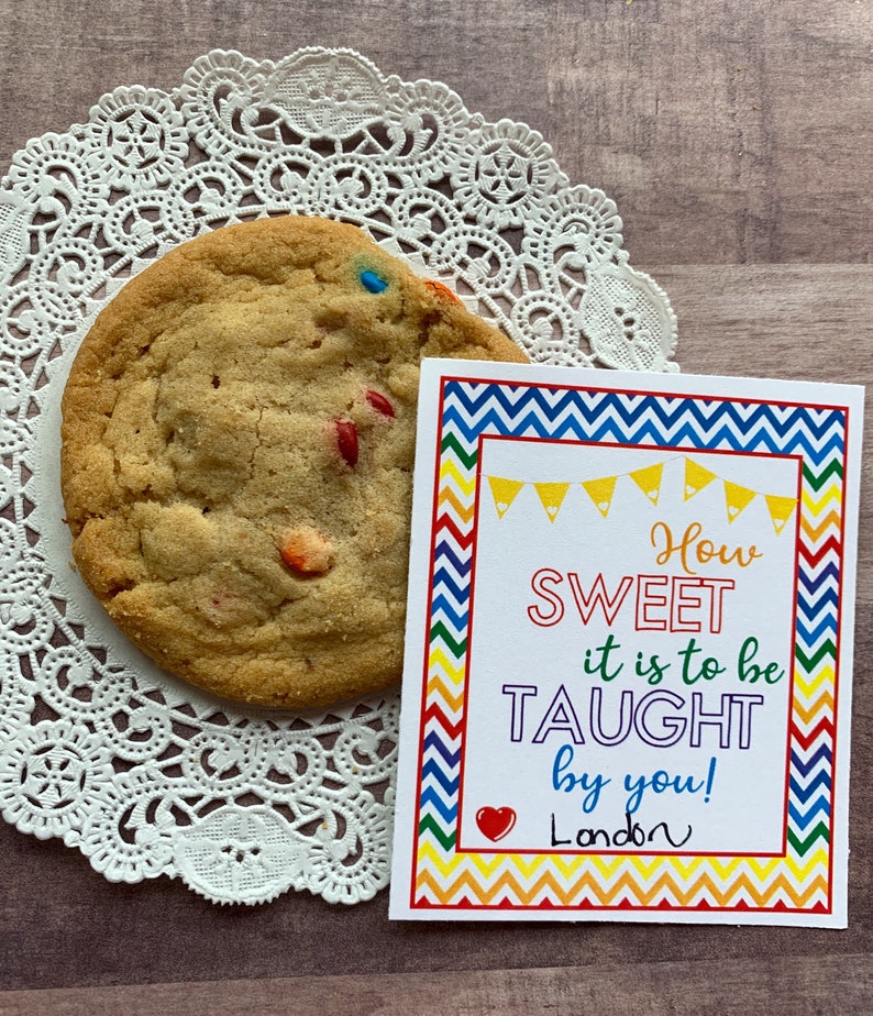 INSTANT DOWNLOAD Teacher Appreciation Printables Sweet Treats Thank You ...