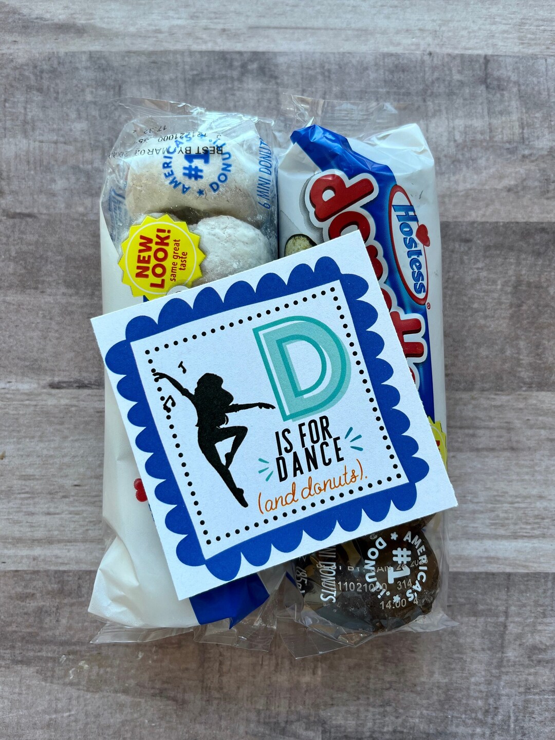 INSTANT DOWNLOAD Dance Competition Donuts Printables Cheer Tags ...
