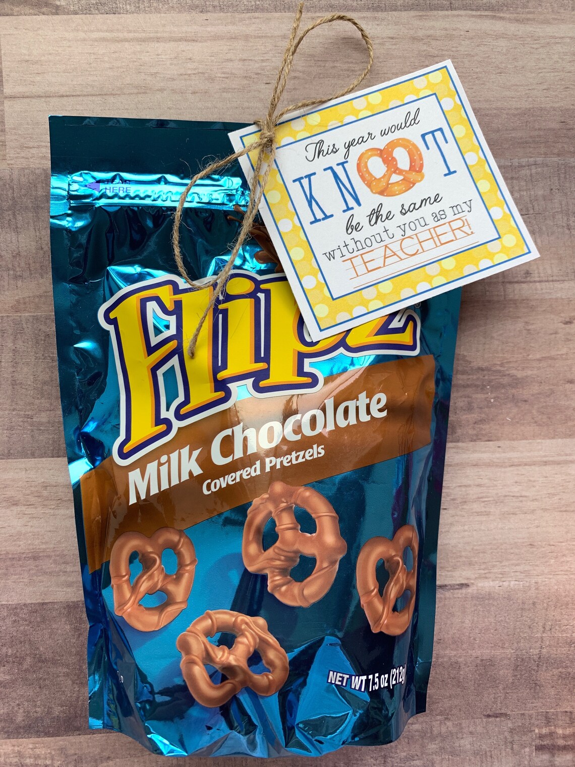 INSTANT DOWNLOAD Teacher Appreciation Pretzel Printables Flipz - Etsy