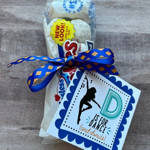 INSTANT DOWNLOAD Dance Competition Donuts Printables Cheer Tags ...