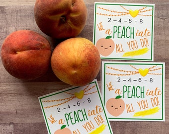 INSTANT DOWNLOAD Teacher Appreciation Printables Thank You - Etsy