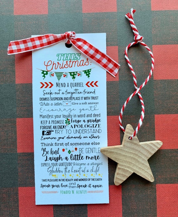 INSTANT DOWNLOAD Christmas Poem Printables Tags Gifts Treats - Etsy