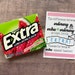 INSTANT DOWNLOAD Extra Gum Teacher Appreciation Printables Thank You ...