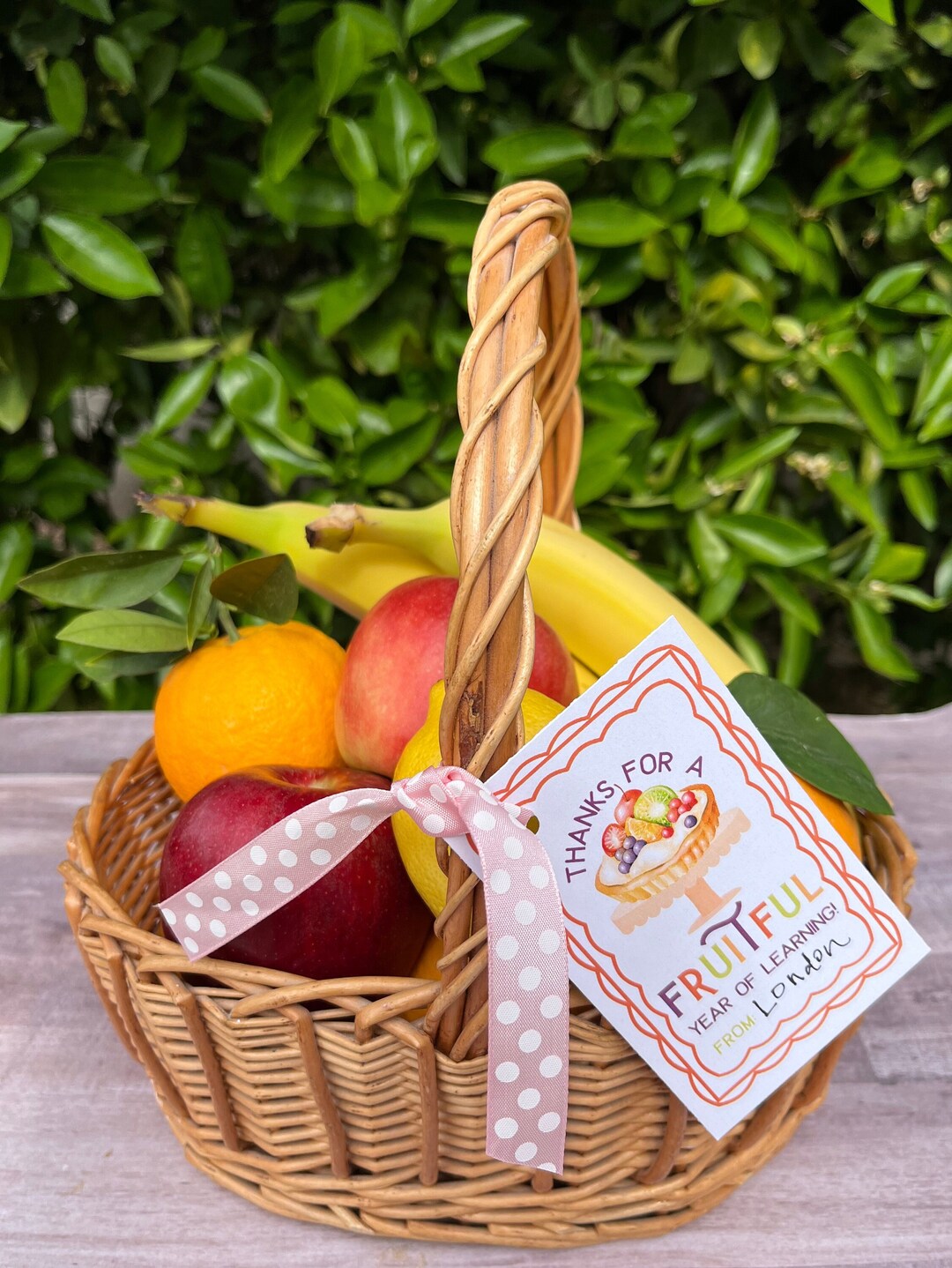 INSTANT DOWNLOAD Teacher Appreciation Printables Fruit Thank You School ...