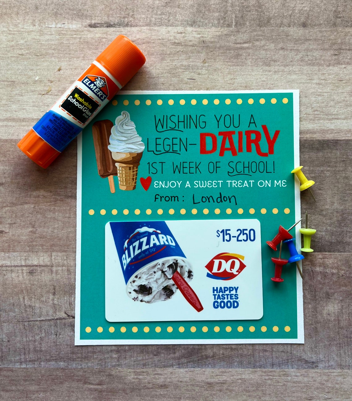 INSTANT DOWNLOAD Teacher Appreciation Printables Ice Cream - Etsy