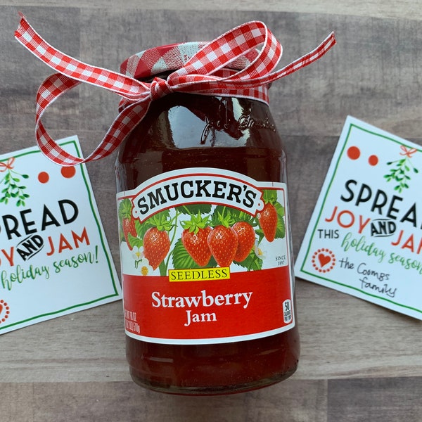 Jam Jar Tags - Etsy