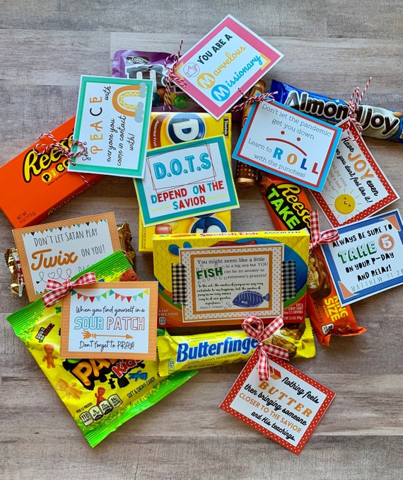 INSTANT DOWNLOAD Missionary Candy Grams Printables Tags Treats - Etsy ...