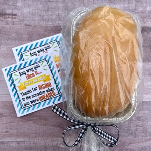 INSTANT DOWNLOAD Bread Tags Thanks Appreciation Printables Gifts Treats ...