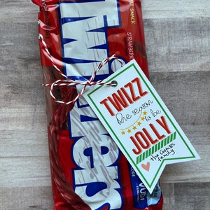 INSTANT DOWNLOAD Christmas Licorice Twizz Season Neighbor Gifts TAGS ...