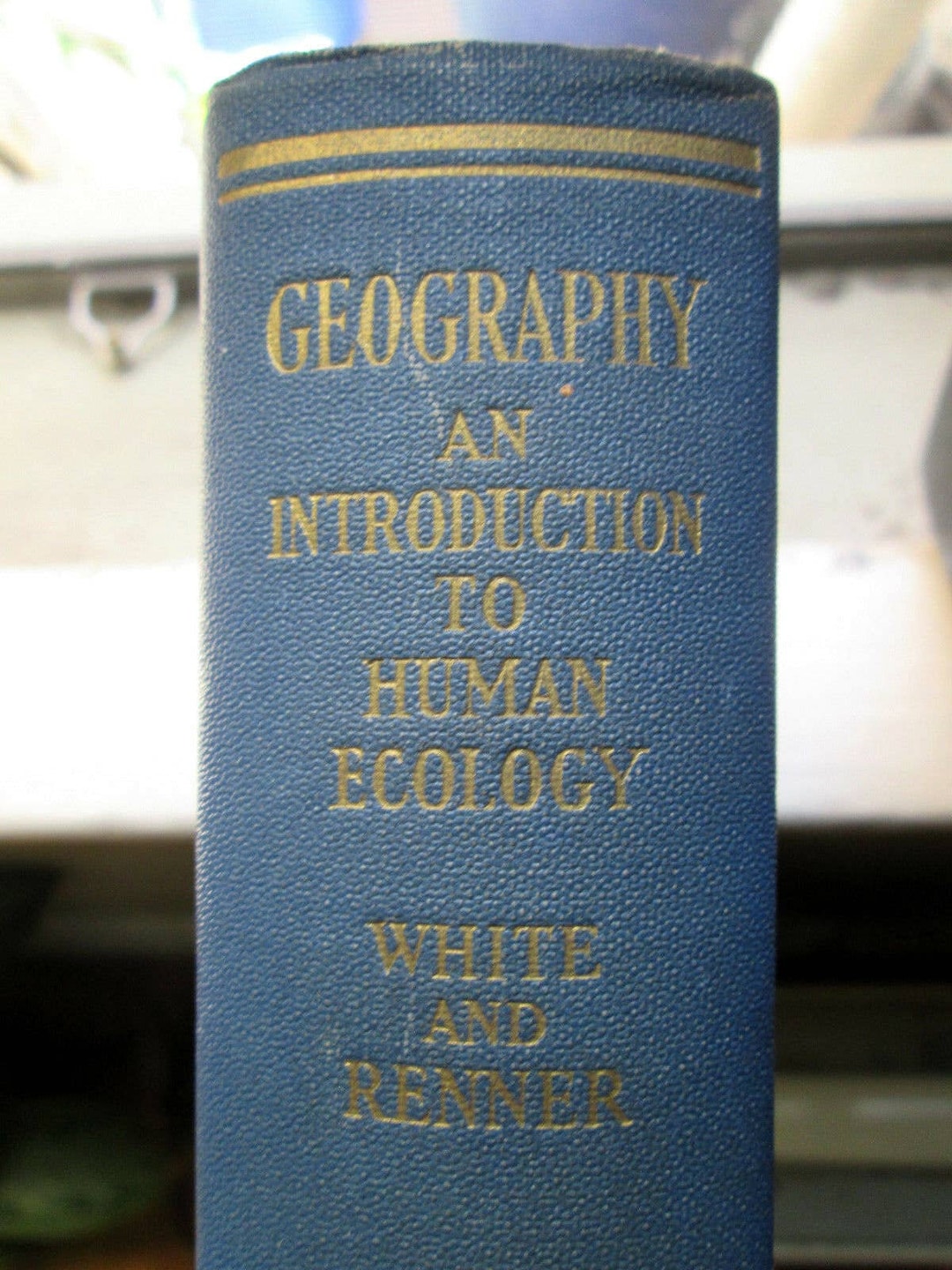 GEOGRAPHY AN INTRODUCTION to Human Ecology W Rare Photographic Plates ...