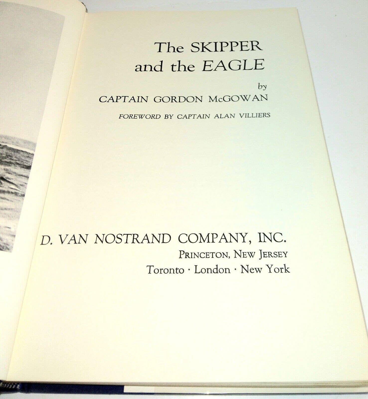 Captain Gordon Mcgowan the SKIPPER and THE EAGLE 1st Ed. 1960 Hbdj - Etsy