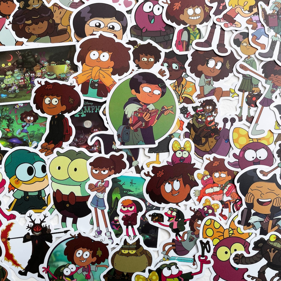 AMPHIBIA Stickers 25 Random Pack FREE Shipping Anne Hop - Etsy