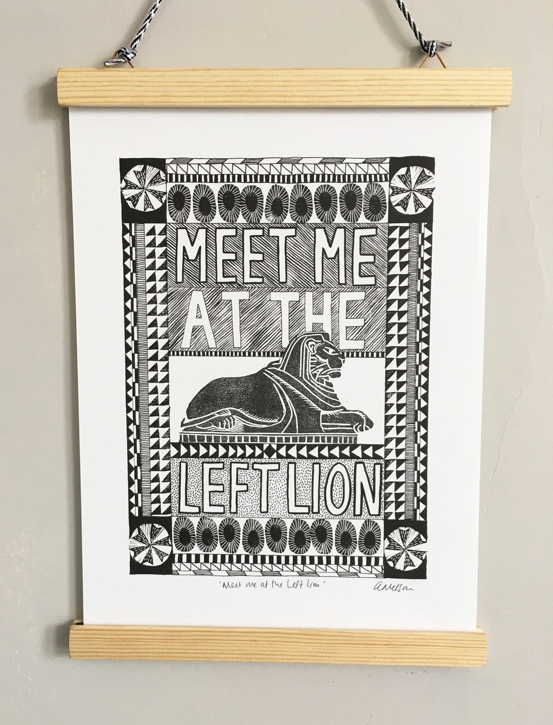 Nottingham Risograph Poster A4 Riso Print Nottingham Meet - Etsy UK