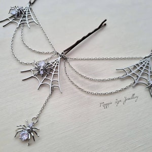 Spider Hair Accessories Wedding Spider Hair Clip Spider Jewellery ...