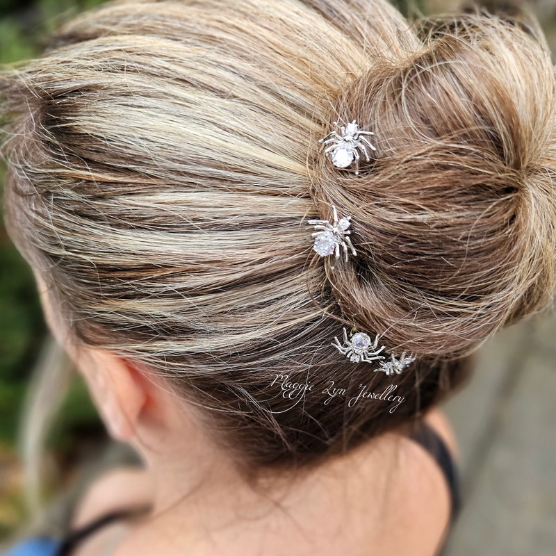 Spider Hair Clip - Etsy UK