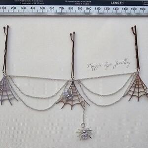 Spider Hair Accessories Wedding Spider Hair Clip Spider Jewellery ...