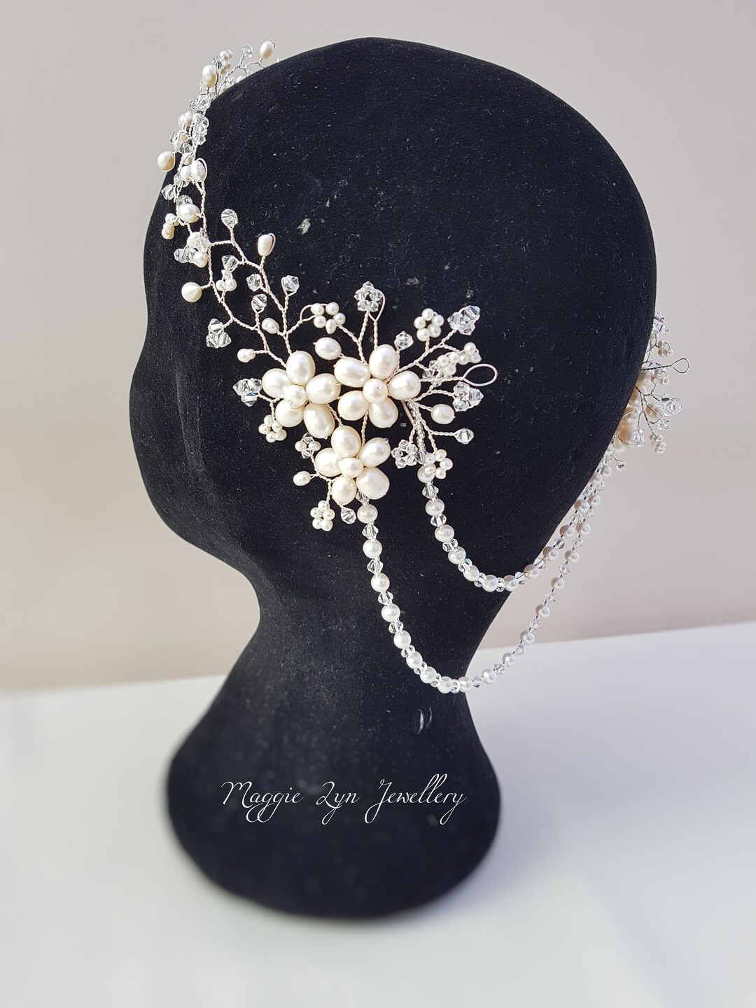 Wedding Headpiece for Bride - Bridal Headpiece - Wedding Hair Piece ...