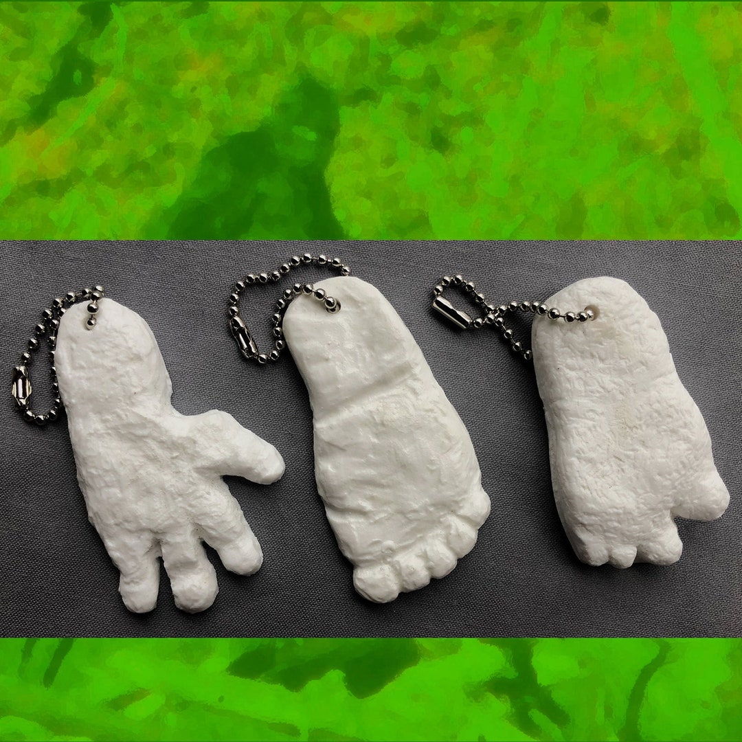 Cryptozoology Tracks Set of 3: Bigfoot / Sasquatch, Yeti, Skunk Ape ...