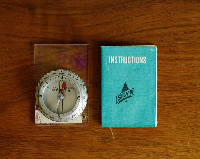 Vintage Silva Boy Scout Compass + Manual TREASURY PICK - Etsy