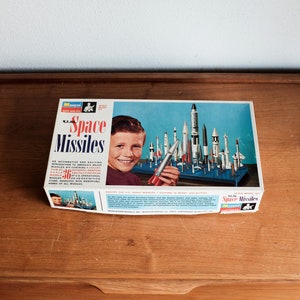 Rare Vintage Monogram U.S Space Missiles Model Kit in Original Box - Etsy