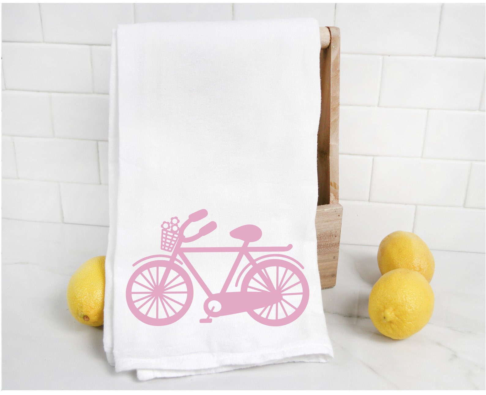 Bicycle Tea Towel/flour Sack/bicycle Linen/shower Gift/hostess Gift ...