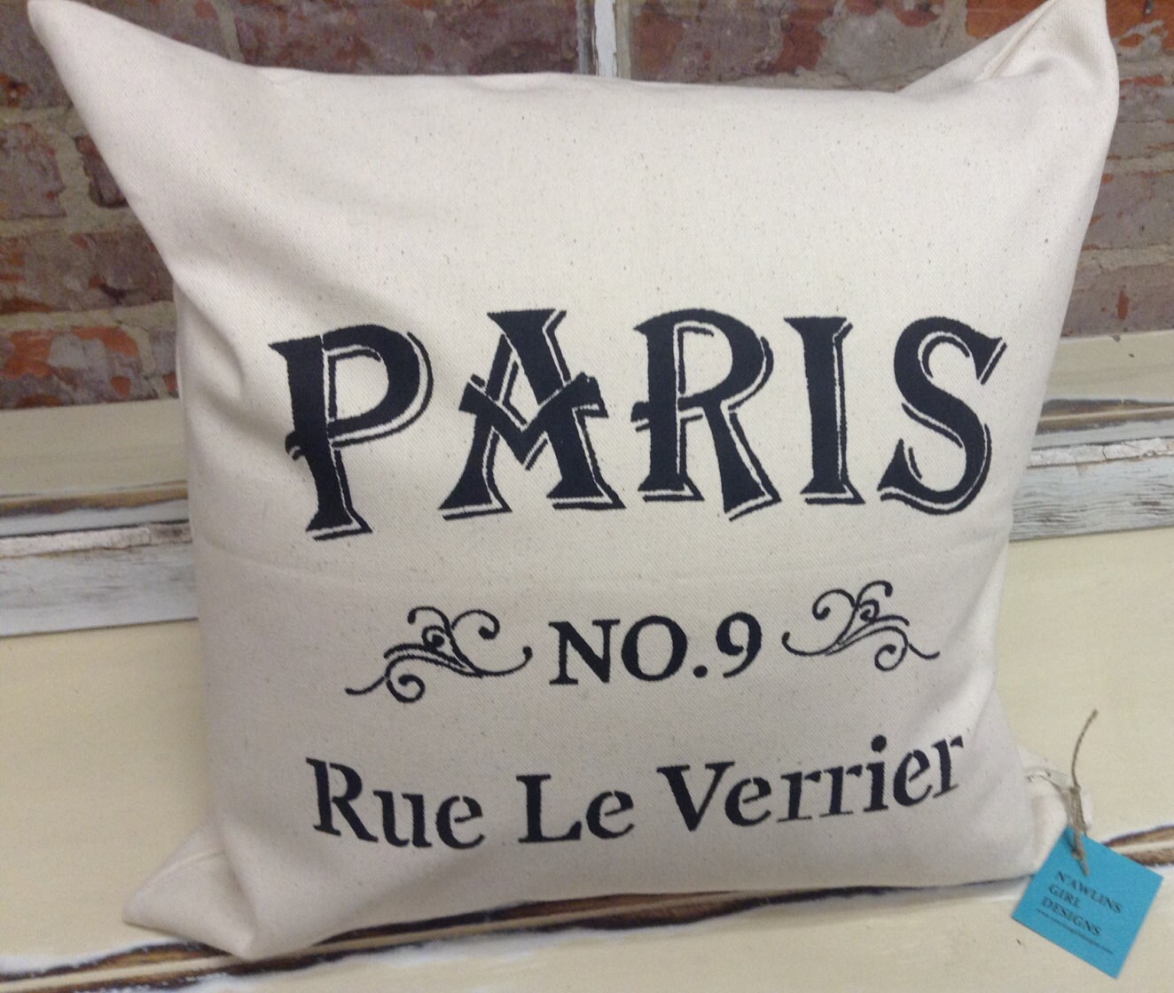 Coussin Paris/Coussin Décoratif/Coussin Paris/Cottage - Etsy France