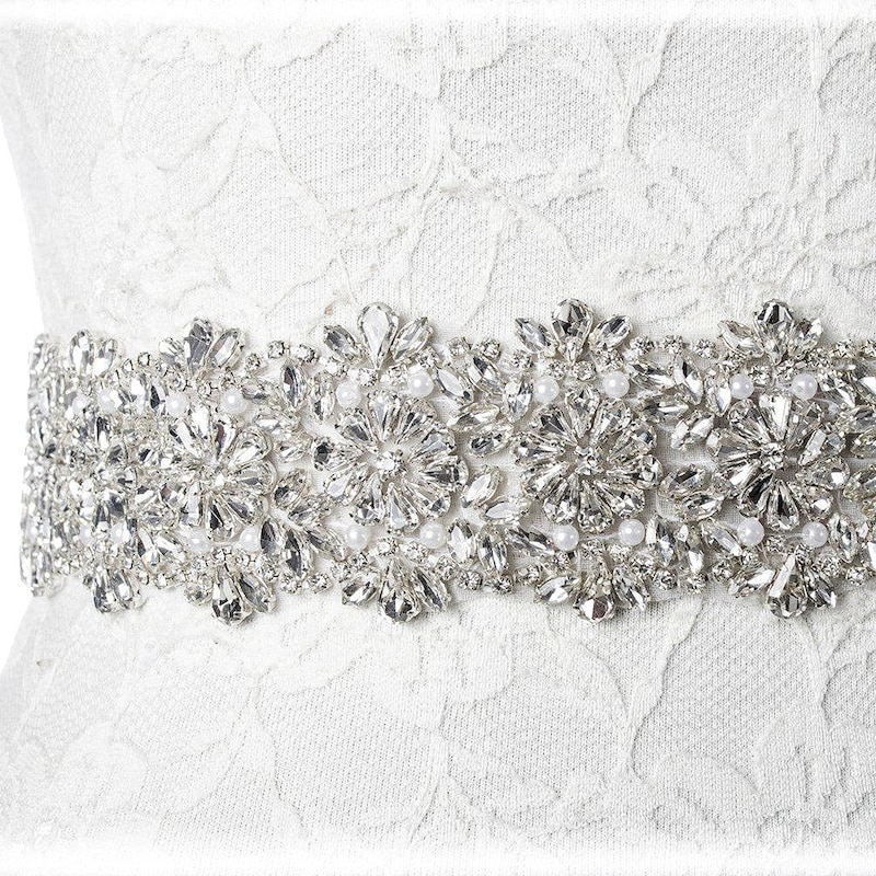 Beaded Bridal Sash - Etsy
