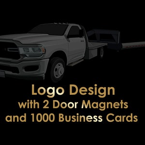 Hotshot Trucking Logo With 3D Lettering, Roadway and American Flag ...