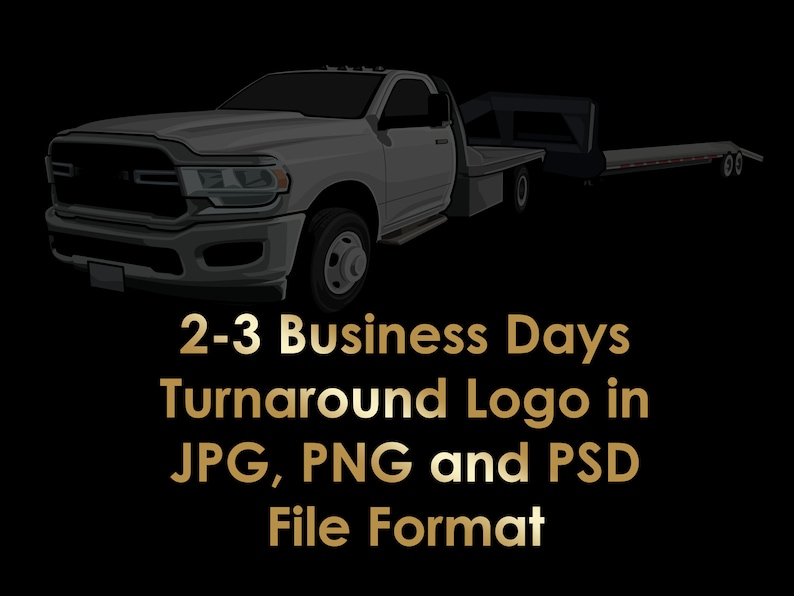 Hotshot Trucking Logo Hand Drawn Truck Logo Trucking Logo - Etsy