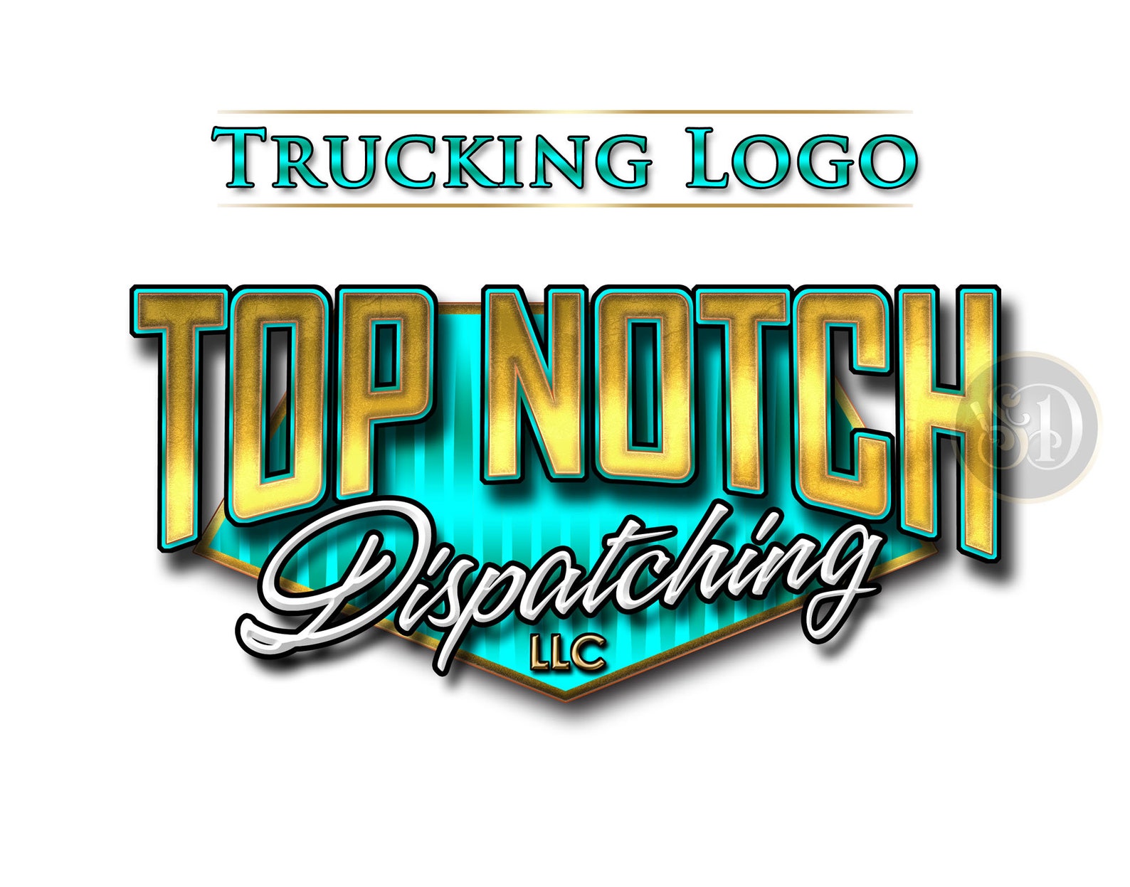 Dispatching Logo Trucking Logo Logistics Logo Door Decal | Etsy