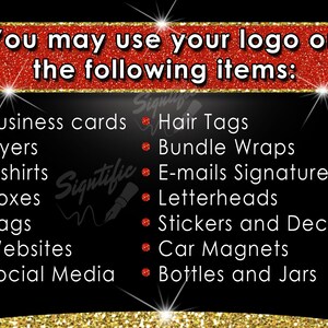Hair Extensions Logo, Hair Logo, Virgin Hair Logo, Hair Tag Logo, Hair ...