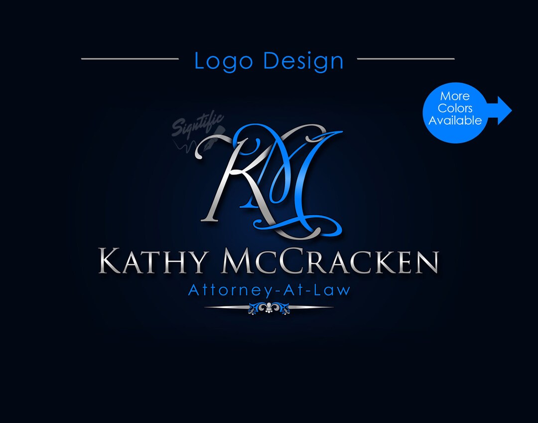 Custom Name Logo, Monogram Logo, Initials Name Logo, Agent Logo ...