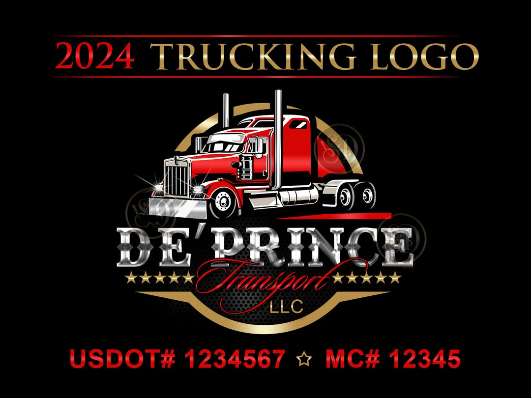 Trucking Logo, Truck Company Logo, Logistics Logo, Dispatching Logo ...