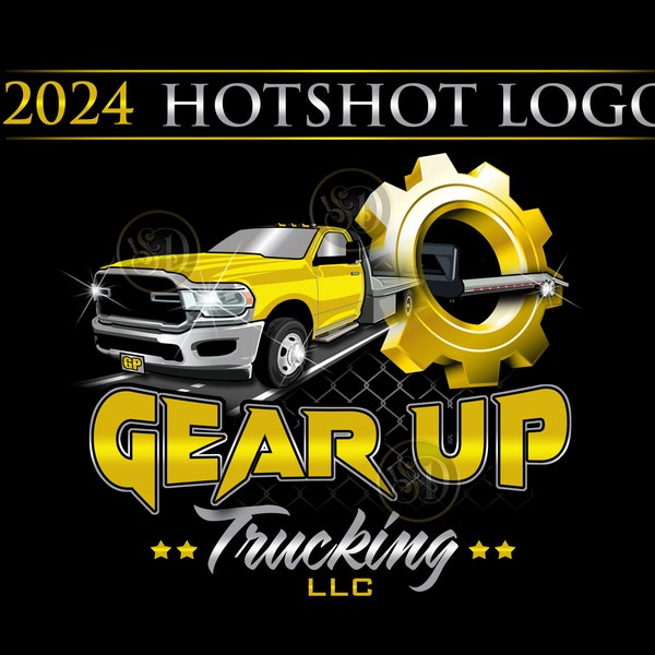Hot Shot Trucking Logo - Etsy