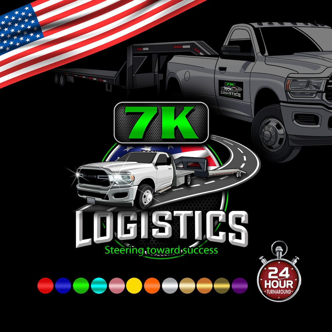 Hotshot & Trucking Logo Design | 24 Hour Turnaround | Add Decals ...
