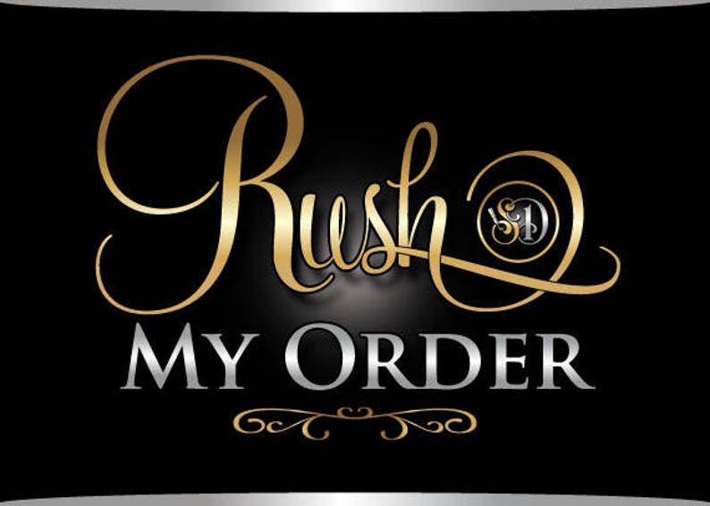 Rush My Order! Get Your Order Done in 24 Hours - Etsy