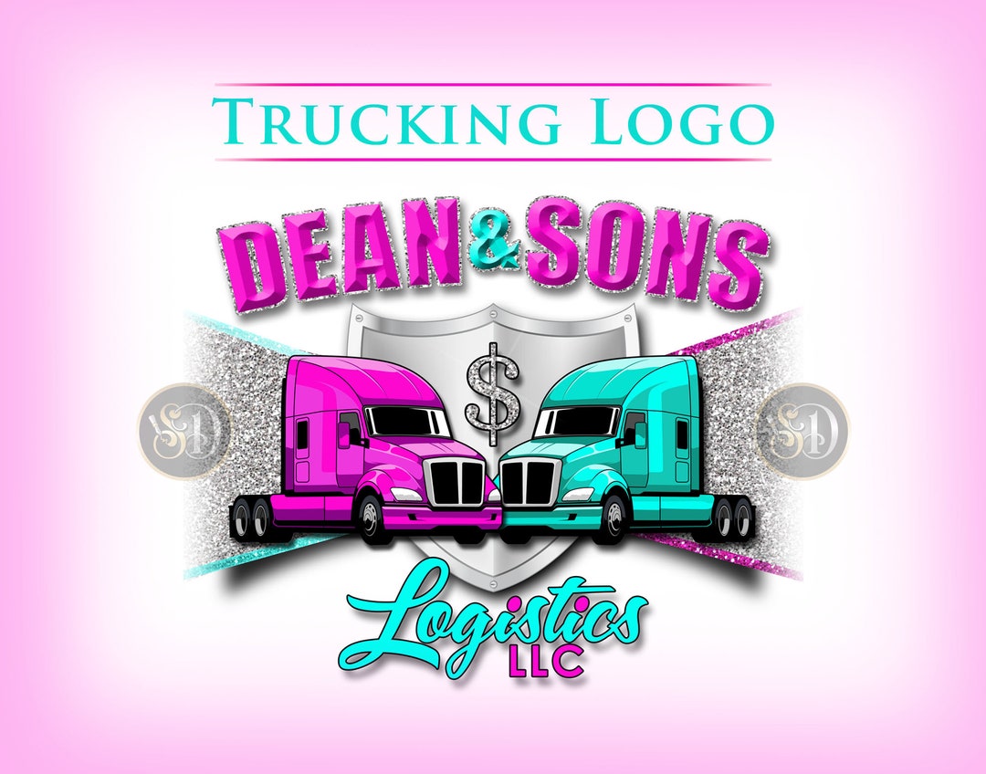 Female Trucking Logo, Trucking Company Logo, Transport Logo ...