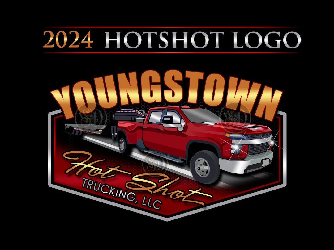Hotshot Trucking Logo, Hot Shot Logo, Trucking Logo, Transport Logo ...