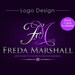 Custom Name Initials Logo and Monogram in Any Colors Elegant - Etsy