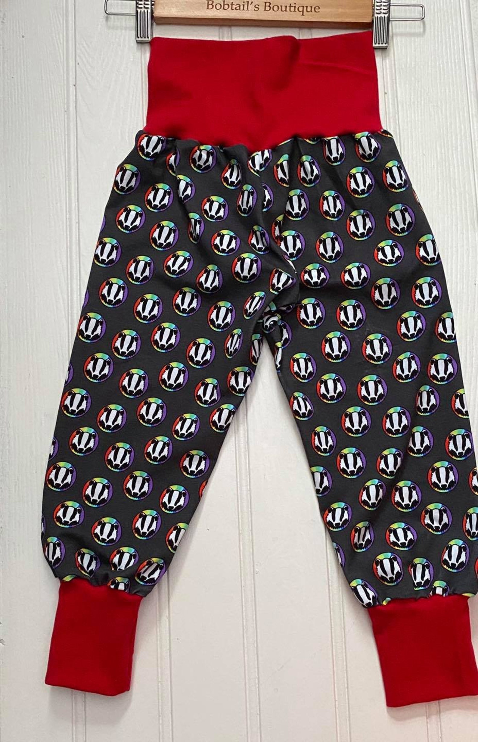 Badger Harems Rainbow Badger Trousers Baby Child Harem - Etsy