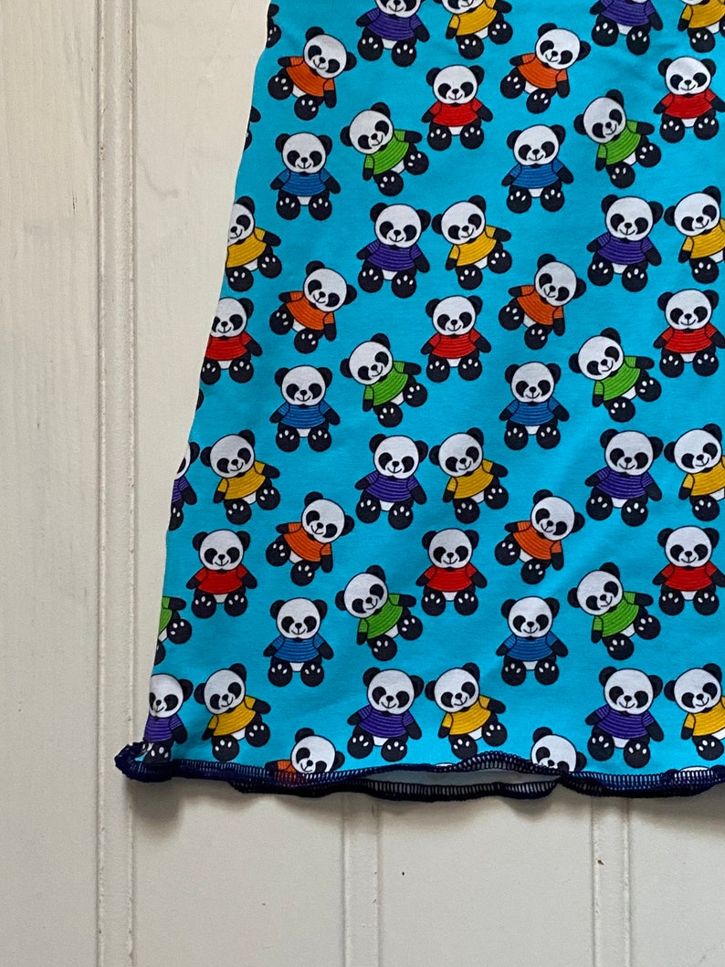 Boho rainbow badger friends dress sizes 0-11 years summer | Etsy