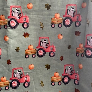 Farmer Badger Jumper Pumpkin Farm Sizes 0 to 10 Years - Etsy
