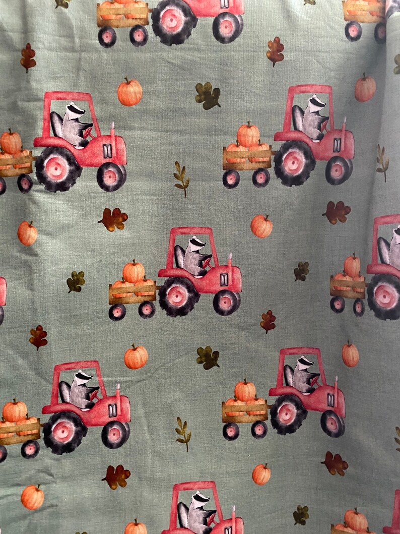 Farmer Badger Jumper Pumpkin Farm Sizes 0 to 10 Years - Etsy