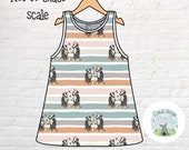 Boho Rainbow Badger Friends Dress Sizes 0-11 Years Summer - Etsy